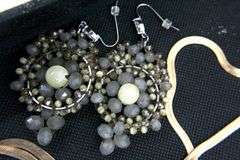 Green Jade Necklace with a carved side station, Rosary, malleable snake ...