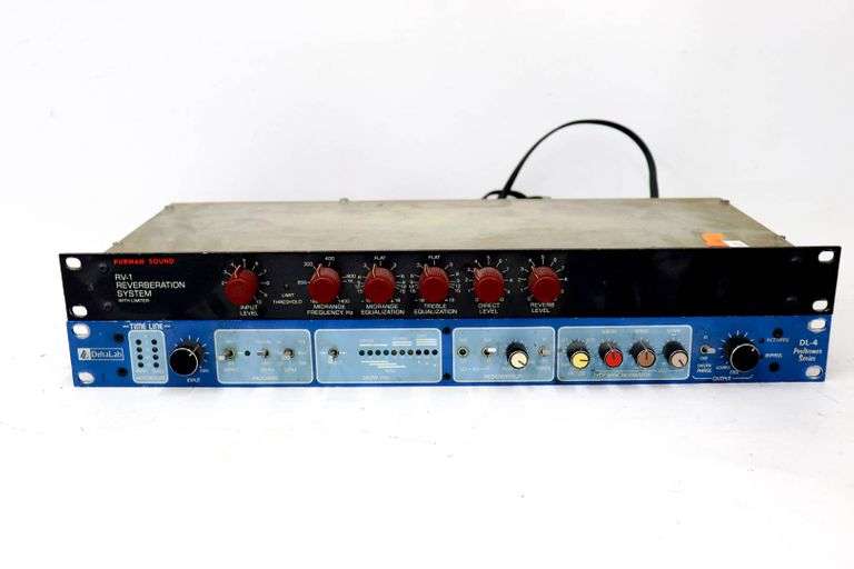Delta Lab DL-4 Performer Series Timeline Delay and Furman Sound RV-1 ...