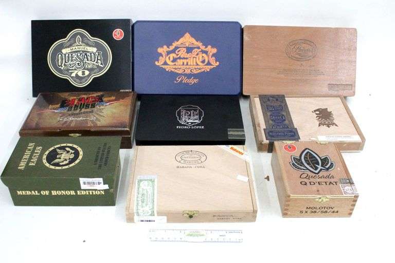 Cigar Box Collection - Bunting Online Auctions