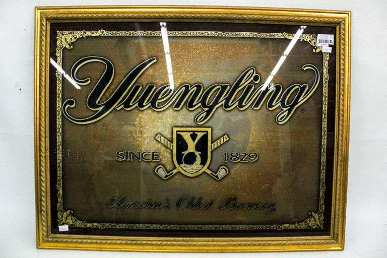 Yuengling Since 1829 America's Oldest Brewery Framed Bar Sign 27"x21 ...