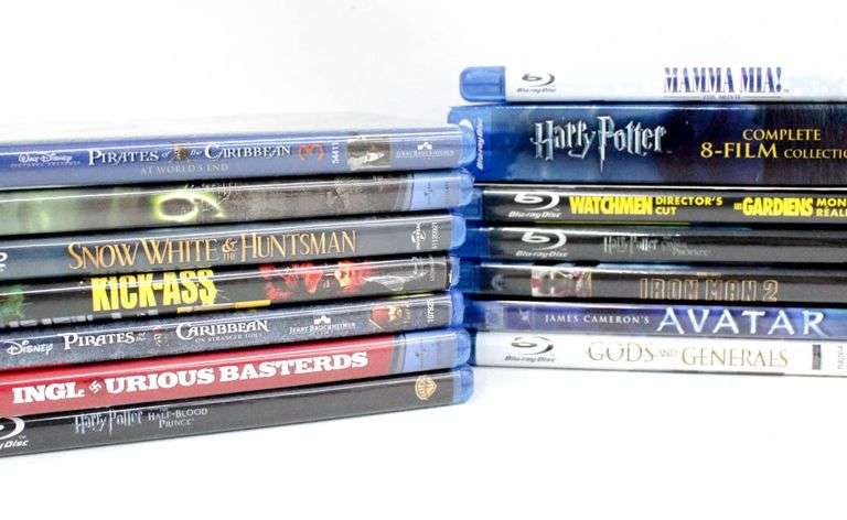 BLU-RAY Disc Collection - Titles include Harry Potter-Complete 8-film ...