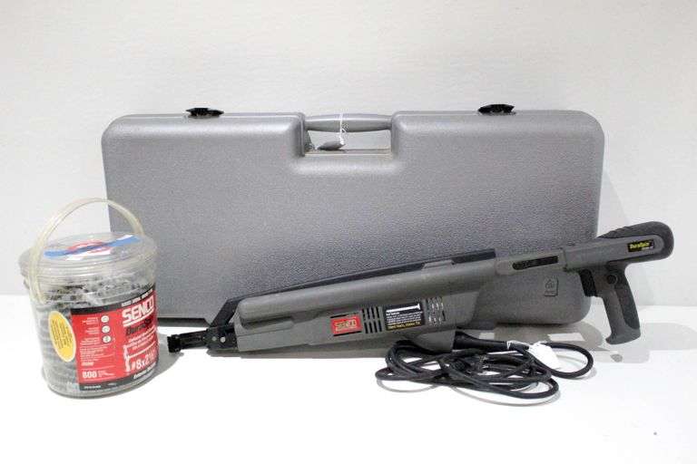 Senco Hard Work, Screw It Dura spin Screw Gun with case - with screws ...