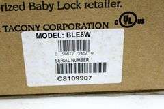 Baby Lock Evolve Wave Serger Model BLE8W-Experience the next evolution ...