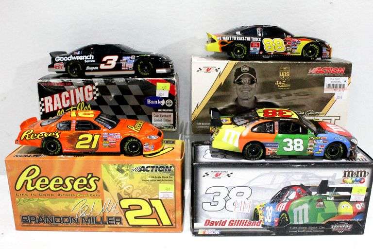 NASCAR Model Racing Car Collection: Dale Earnhardt, Brandon Miller ...