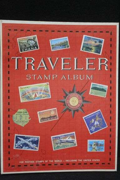 Traveler Stamp Album Collection - Bunting Online Auctions