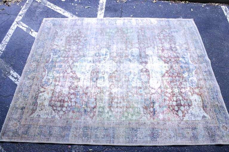 Loren Collection - Brick/Multi - Power Loomed - 100% Polyester - Made ...