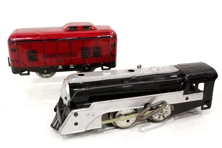 Vintage Hafner Tin-Type Train 81932 Caboose Pennsylvania - and - Hafner ...