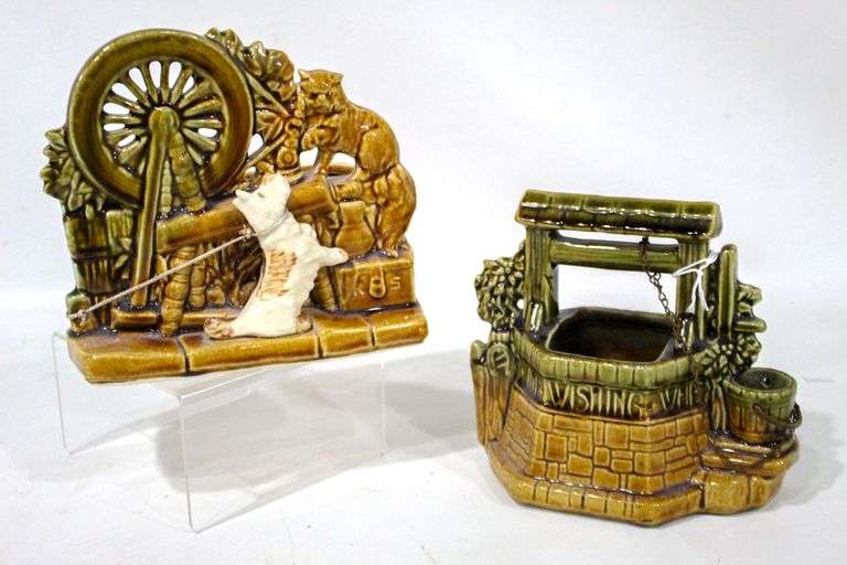Vintage McCoy Pottery Collection: McCoy Pottery 1950s Spinning Wheel ...