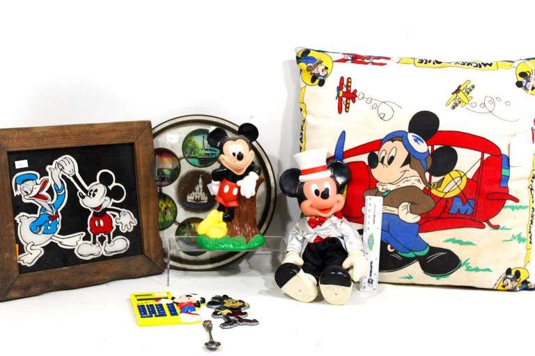Collection of Mickey Mouse Disney Memorabilia - Bunting Online Auctions