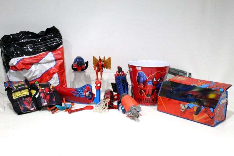 Collection of Spiderman Dolls and Other - See Consignor Inventory ...