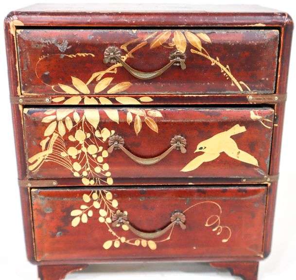 Antique Japanese Sacred Objects Box - Tansu Style - Circa 1800s ...