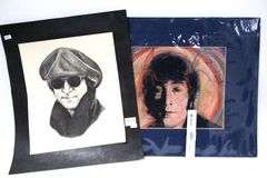 John Lennon Portraits: Garry Drake Artguy, Signed Drake, John Lennon ...