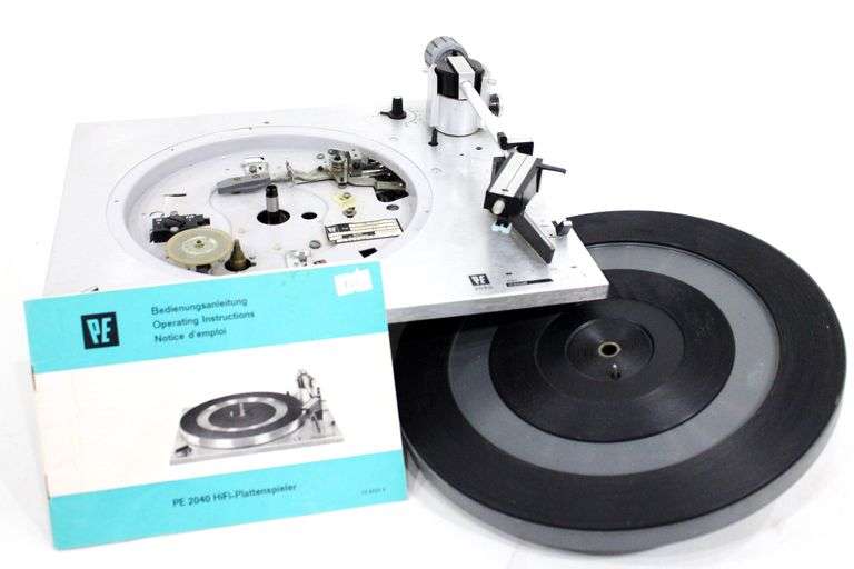 Vintage HI FI Perpetuum-Ebner PE 2040 - Idler Drive Turntable (LP ...