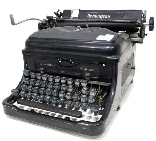 Vintage Remington 1930s Noiseless Portable Typewriter - Bunting Online ...