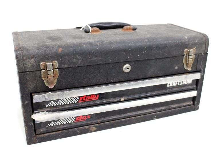 Craftsman Rally Tool Chest/Box with Variety of Tools - Bunting Online ...