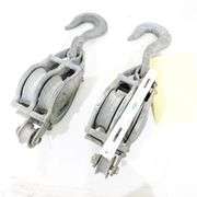 Large Snatch Block, SWL 5100# Marine Equipment - Double Pulley Snatch ...