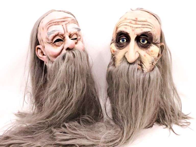 ©1998 The Paper / Magic Group Halloween Masks - Bunting Online Auctions