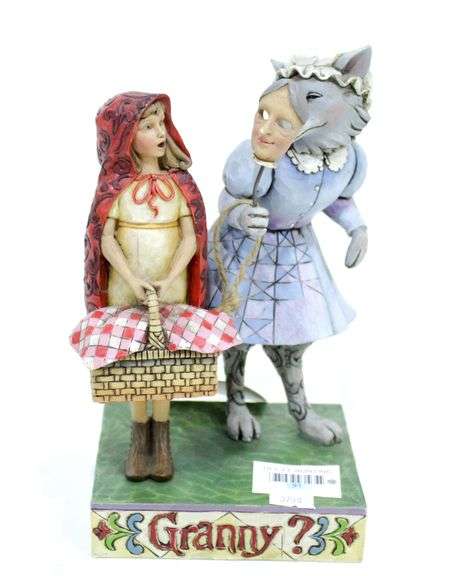 Jim Shore Heartwood Creek 4009753 "Wolf in Grandma's Clothing" ©2007 ...