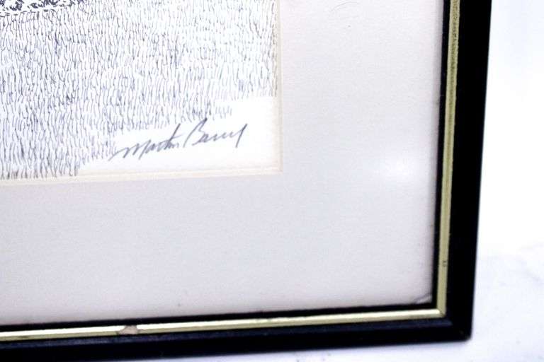 Martin Barry (Baltimore, MD) - Signed and Titled - "Our Lady of Mt ...