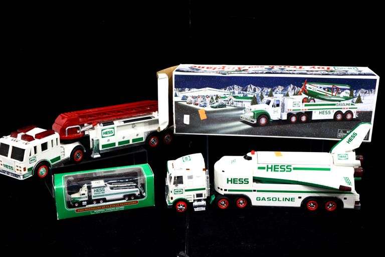 Model Toy Collection: Hess 1995 Toy Truck and Airplane / 2001 Miniature ...