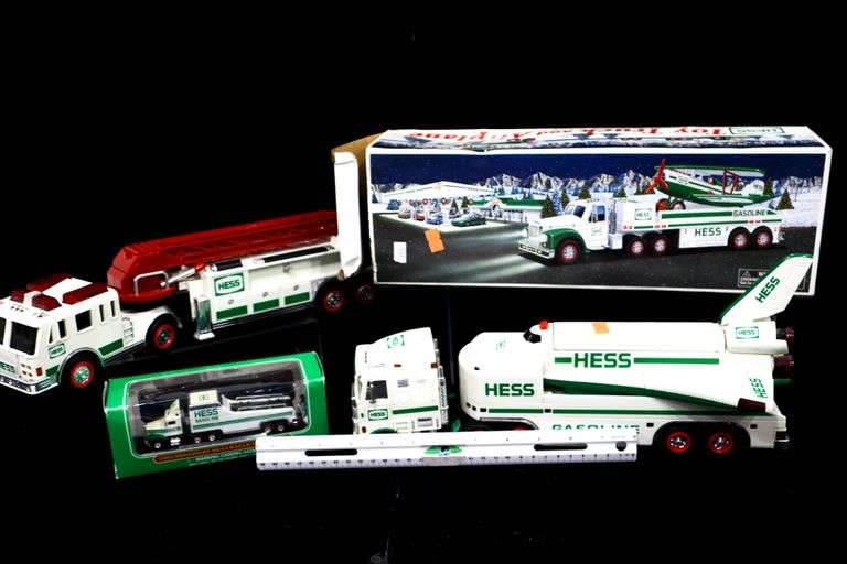 Model Toy Collection: Hess 1995 Toy Truck and Airplane / 2001 Miniature ...