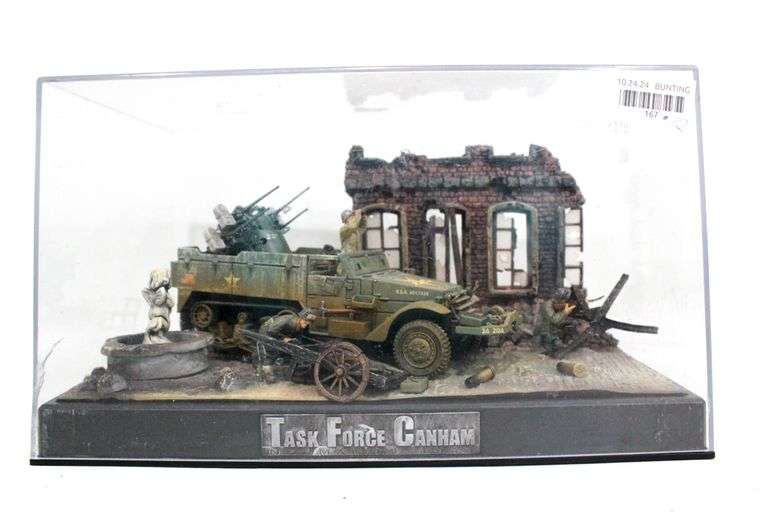 WW2 Diorama Forces Of Valor , Task Force Canham with M16 multiple gun ...