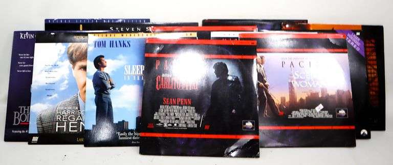 Laserdisc Movies , NOT DVD's , Includes Harrison Ford "Regarding Henry ...