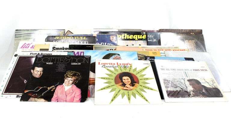 Record Albums Includes - Smokey Robinson and the Miracles, Buck Owens ...