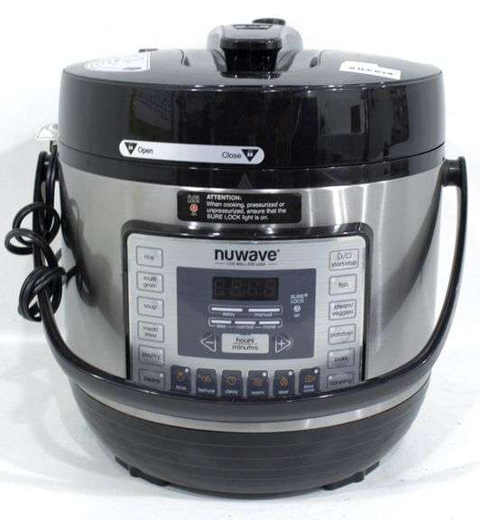 Nuwave 6Q Electric Pressure Cooker T1 U - Bunting Online Auctions
