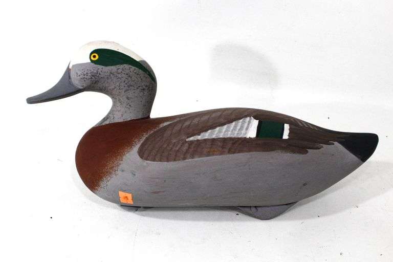 Signed , R. Madison Mitchell 1965 , Hand carved Widgeon Drake , Duck ...