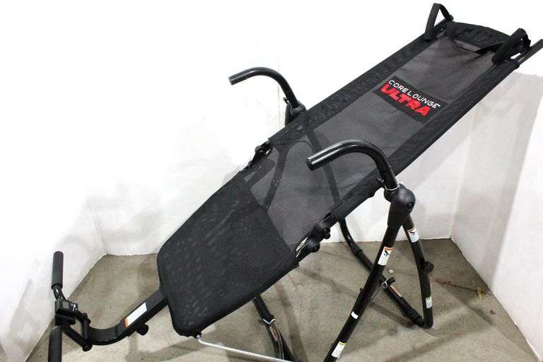 Core Lounge Ultra Inversion Table - Bunting Online Auctions
