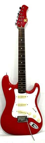 Hondo H76 Black SSS Stratocaster Style MIK Vintage 1987 Electric Guitar ...