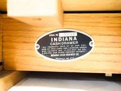 Indiana Cash Drawer Co. Shelbyville, Ind. USA - Wood Cash Drawer with ...