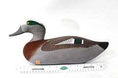 Signed , R. Madison Mitchell 1965 , Hand carved Widgeon Drake , Duck ...