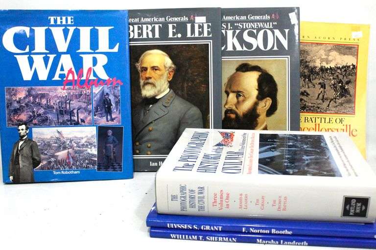 The Civil War, Robert E. Lee, Stonewall Jackson, and More Books BACK ...