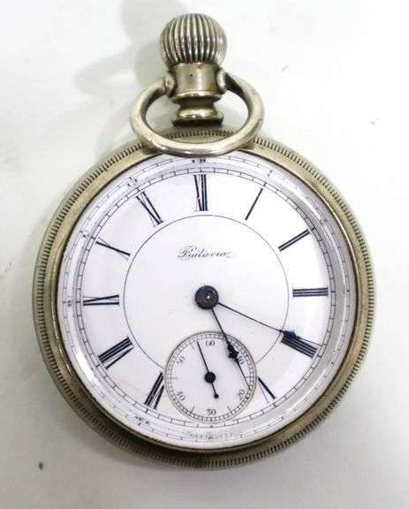 Rockford Watch Co. Batavia pocket watch in Fahys Ore Silver #1 case ...