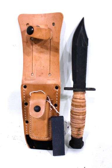 USAF Jet Pilots survival knife , Ontario Knife Co , dated 5 - 01 , with ...