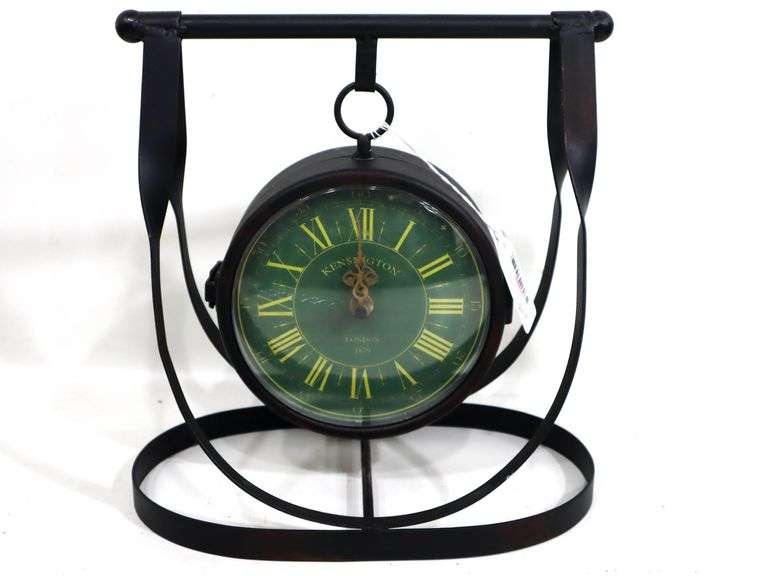 Kensington Dual Face Swaying Double Face Clock - Each Side has a Clock ...