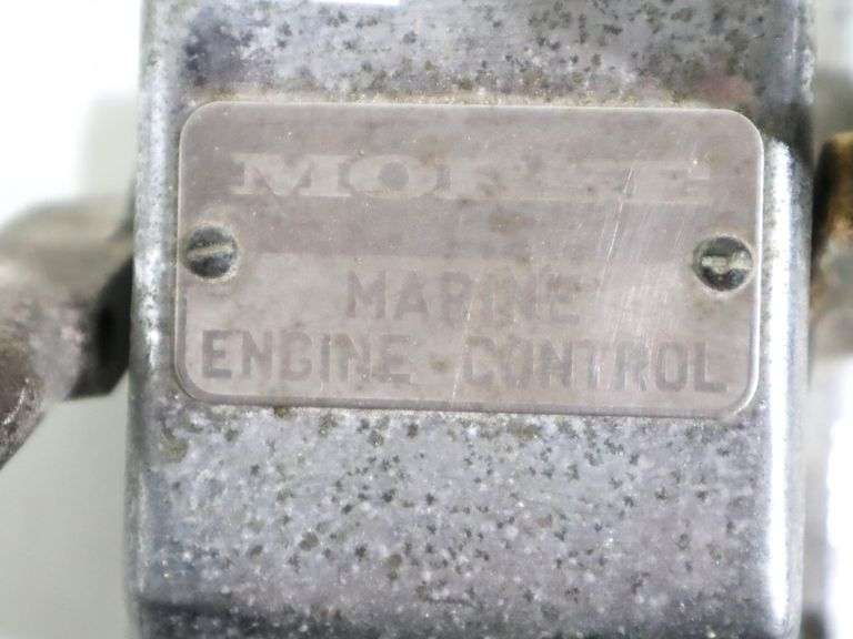 Vintage Morse Marine Engine - Control - Bunting Online Auctions