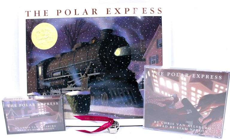 The Polar Express Gift Set Edition Includes - Hardcover Book, Bell from ...