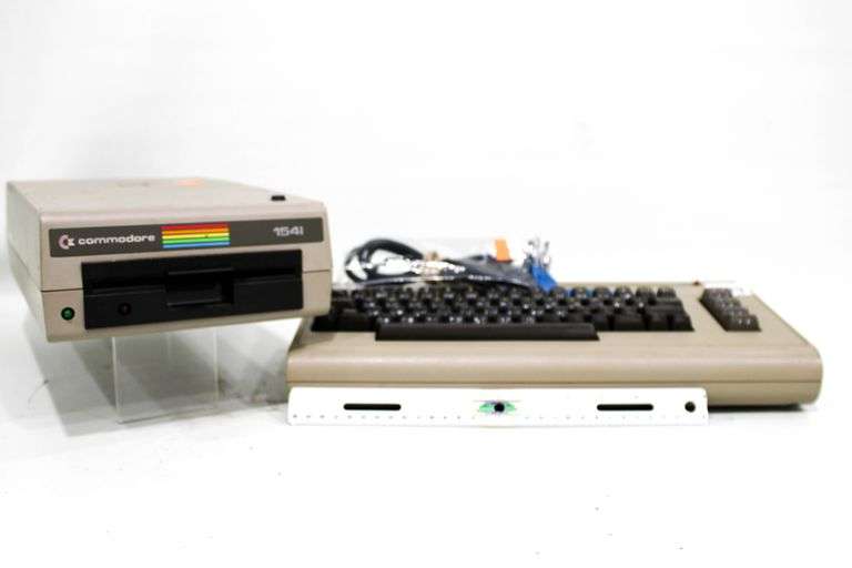 Commodore Model 64 8-bit Home Computer Introduced in 1982- and ...