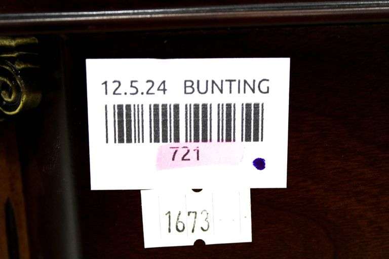 Bombay Company 1858044 ©1998 Classic Mantel / Table Clock - Bunting ...