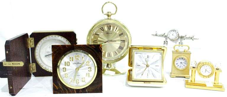 Vintage Travel, Table and Compass Clocks by Seth Thomas Germany - and ...