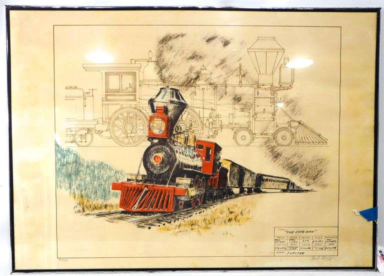 Signed and Numbered 25/375 Original Litho "The Cape Horn" by Paul ...