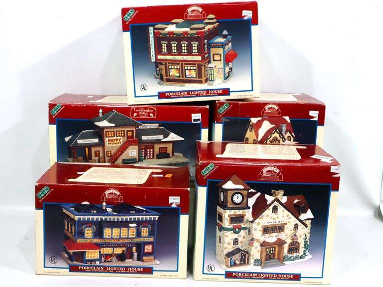 LEMAX Village Collection - Porcelain Lighted House. Jukebox Junction ...