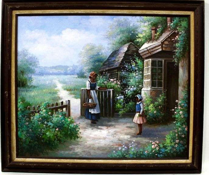 Beech Street Art Company Original Oil Painting on Canvas with COA and ...