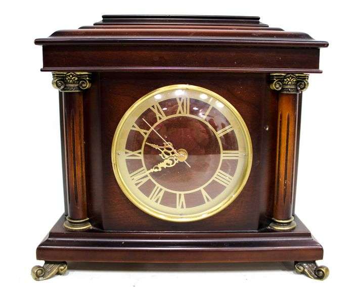 Bombay Company 1858044 ©1998 Classic Mantel / Table Clock - Bunting ...