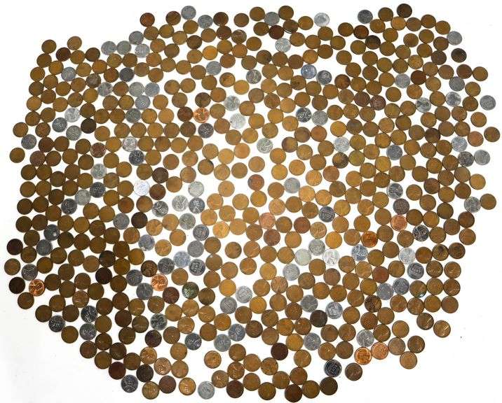 500+ Wheat Pennies (lots of early years) 1909 - 1958 - Bunting Online ...