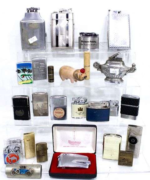 Fabulous Collection of Vintage Lighters: Evans USA Cigarette Lighter ...