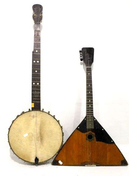 Antique String Instruments: Vintage Balalaika Russian / Soviet Era Folk ...